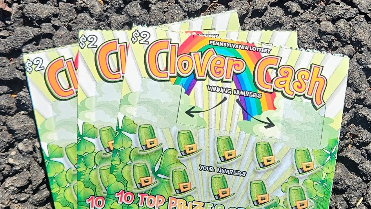 Clover Cash $2 Scratch Tickets x 3 from the Pennsylvania Lottery - YouTube