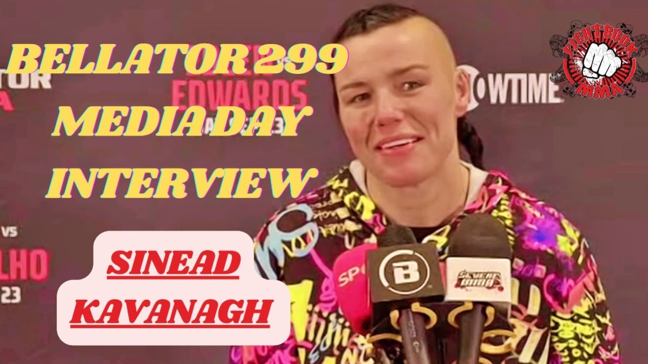 Sinead Kavanagh Bellator 299 | Bellator Dublin Media Day interview ...