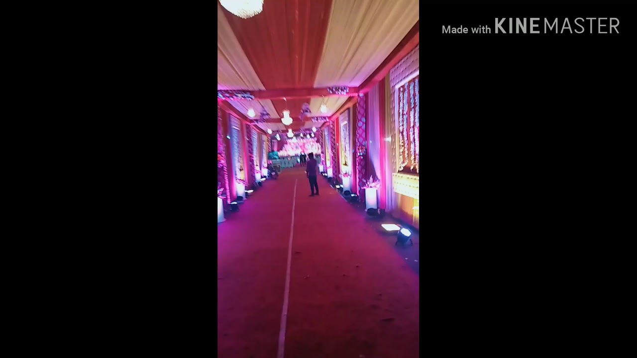 Flower Dekoretion wedding stage jaymal new model stej mandap get || SK ...