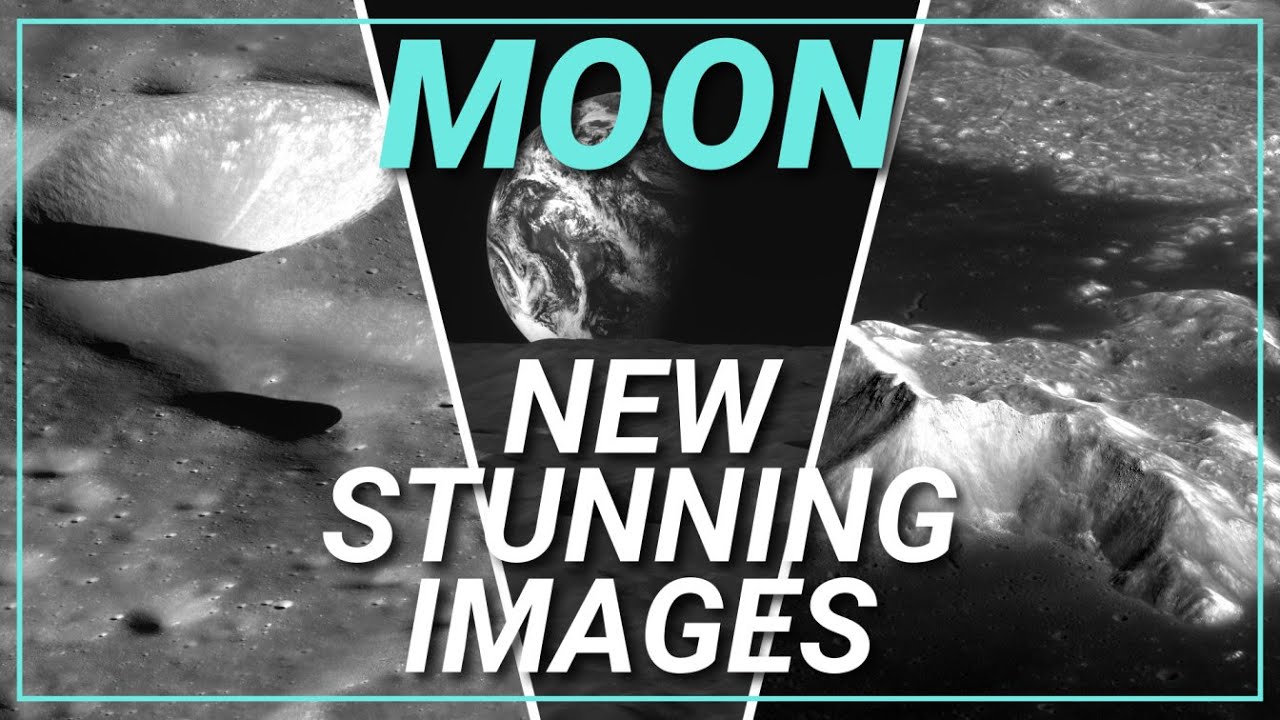 MOON New Stunning Images Captured by The Korea Pathfinder Lunar Orbiter ...