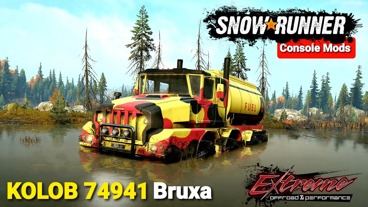 New Truck KOLOB 74941 Bruxa In SnowRunner Phase 6 Update - YouTube