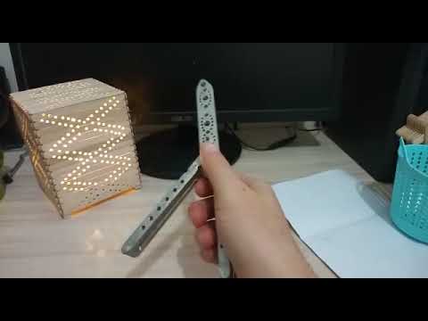 Tahtadan Kelebek Bıçak Yaptım.. Wooden Butterfly Knife