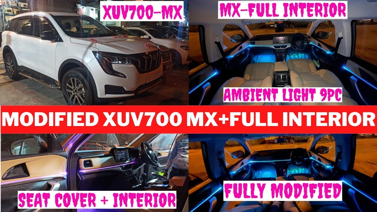 XUV700 MX To XUV700 AX7 | XUV 700 MX Modified + Full Interior | XUV700 ...