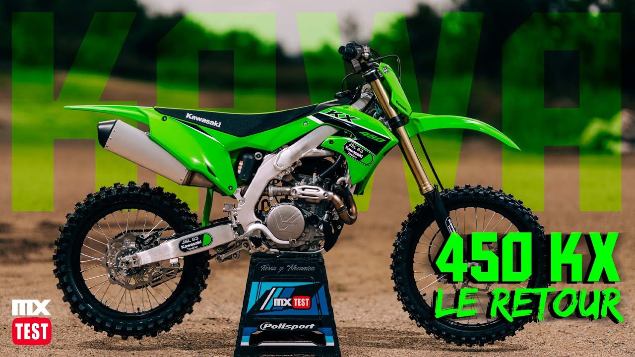 KAWASAKI 450 KX : Le retour ! - YouTube