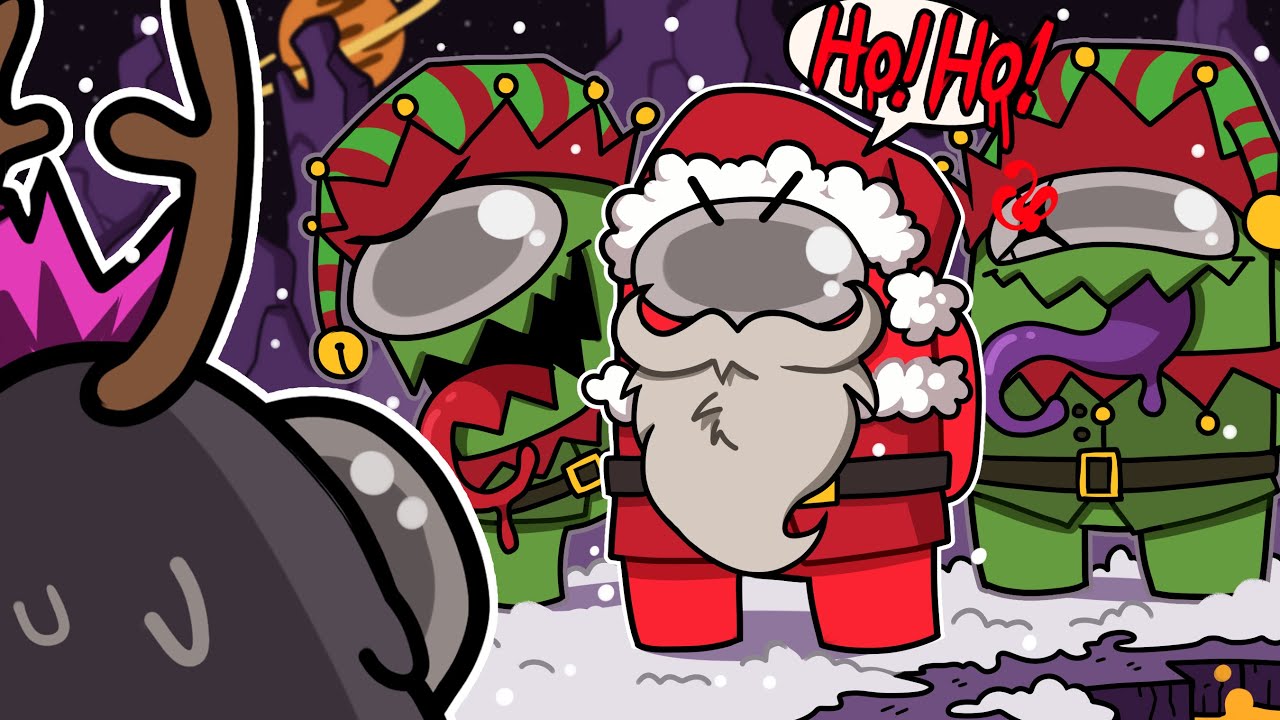 THIS *NEW* SANTA VS REINDEER CUSTOM MODE IS THE BEST YET! | Among Us ...