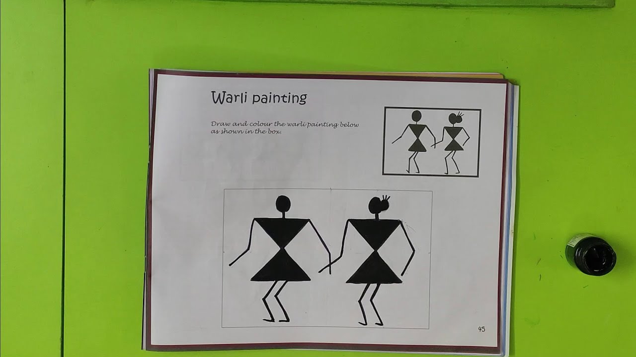 Warli Painting & Jadopatia Painting | Grade - 3 - YouTube