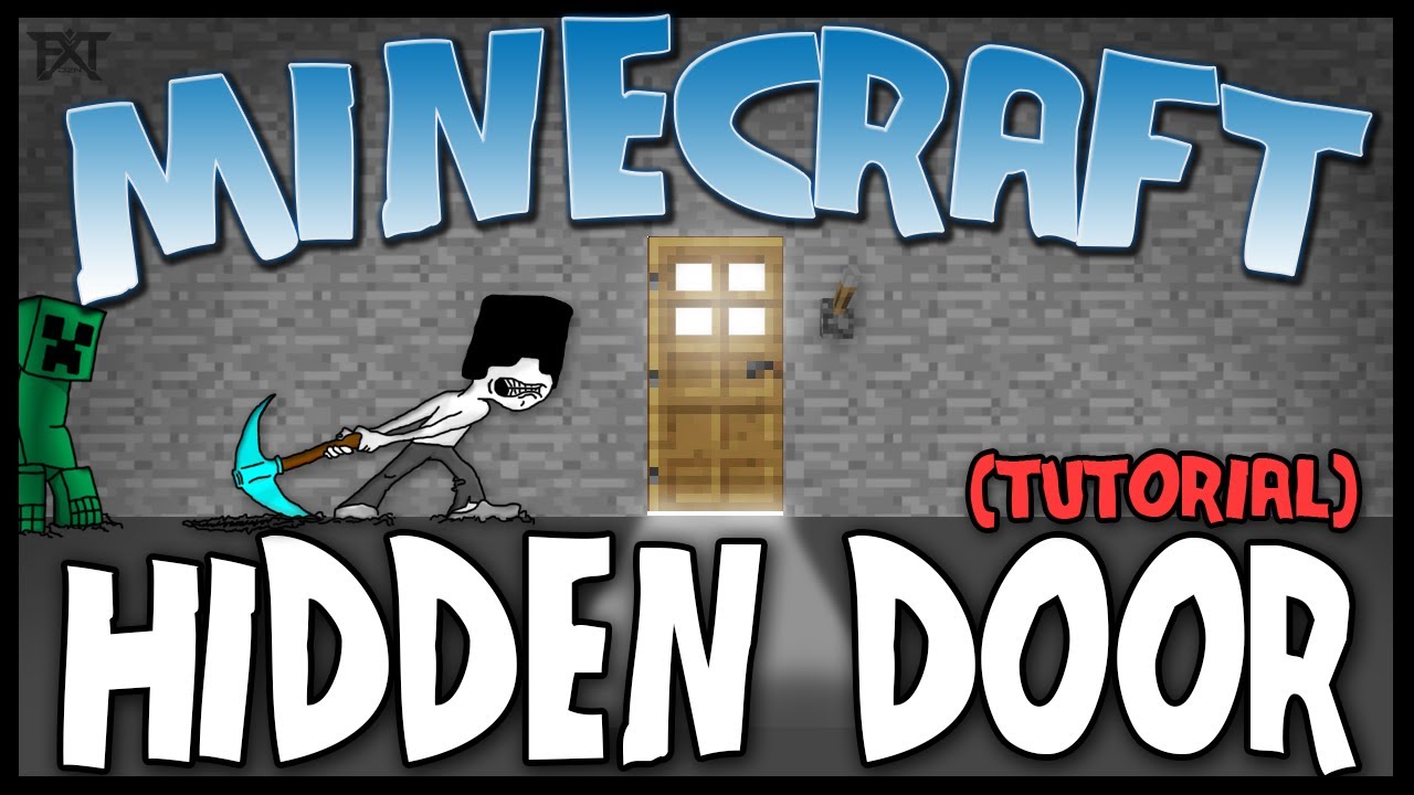 "MINECRAFT" (Xbox 360) "HIDDEN DOOR" - (TUTORIAL) - YouTube