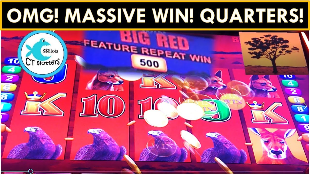 MASSIVE WIN! REPEAT WIN FEATURE IS THE BEST EVER!!! BIG RED SLOT ...