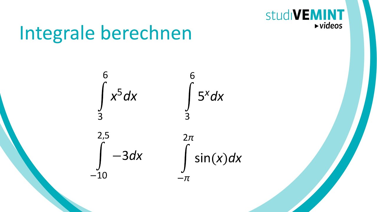 Integrale berechnen - YouTube