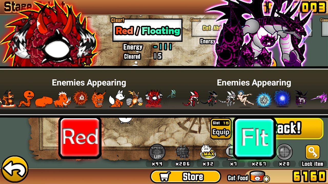 The Battle Cats - Inferno Mix! (Red/Floating) - YouTube