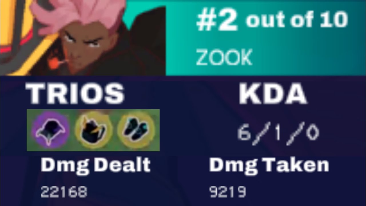 Gameplay Trios Zook KDA 6/1/0 - BAPBAP Moba Battle Royale - YouTube