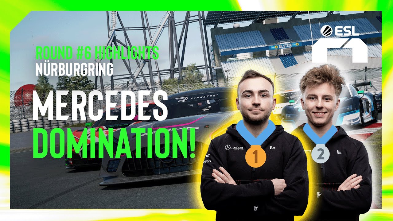 Mercedes domination! 🏹 | ESL R1 Round 6 semi-final & final highlights ...