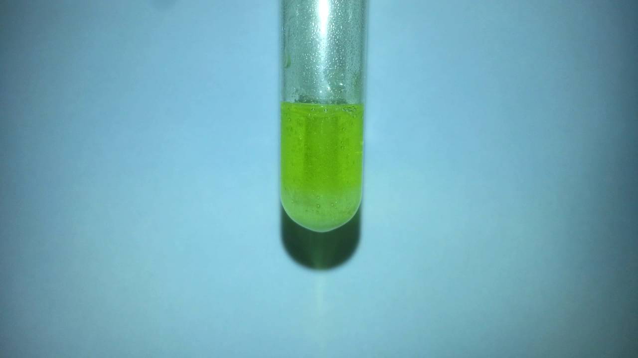 Test for Chlorate using HCl - YouTube