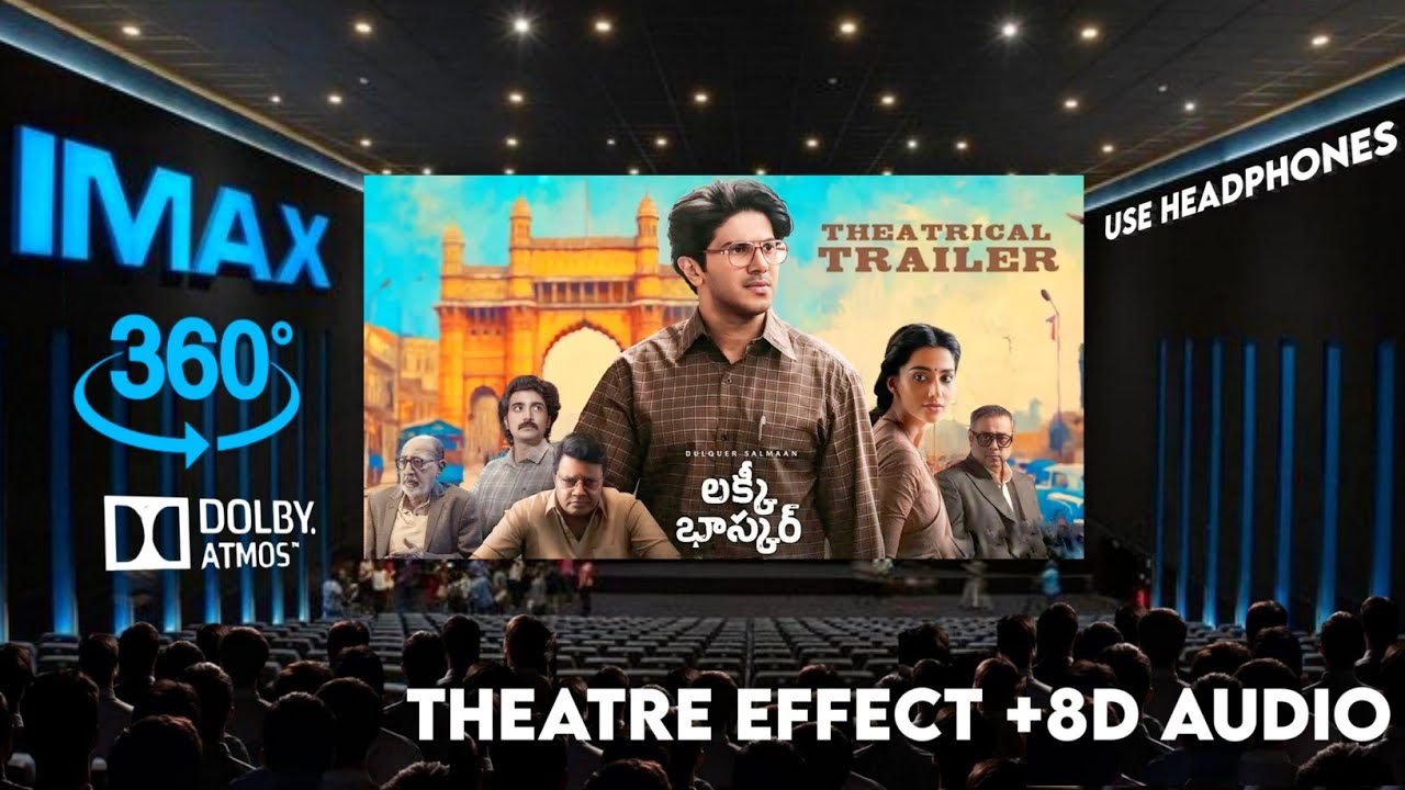 Lucky Baskhar Trailer |Theatre Experience Dolby Surround sound |Dulquer ...