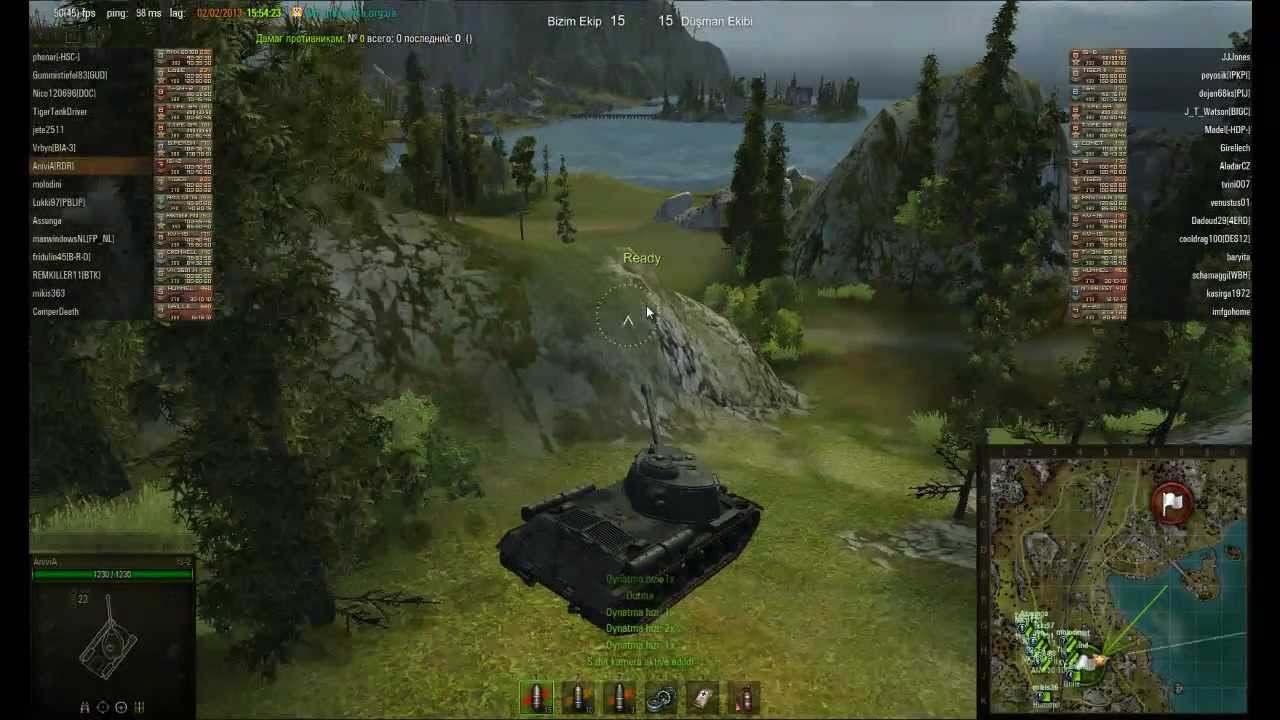 World of Tanks Bullet Drop IS-2 - YouTube