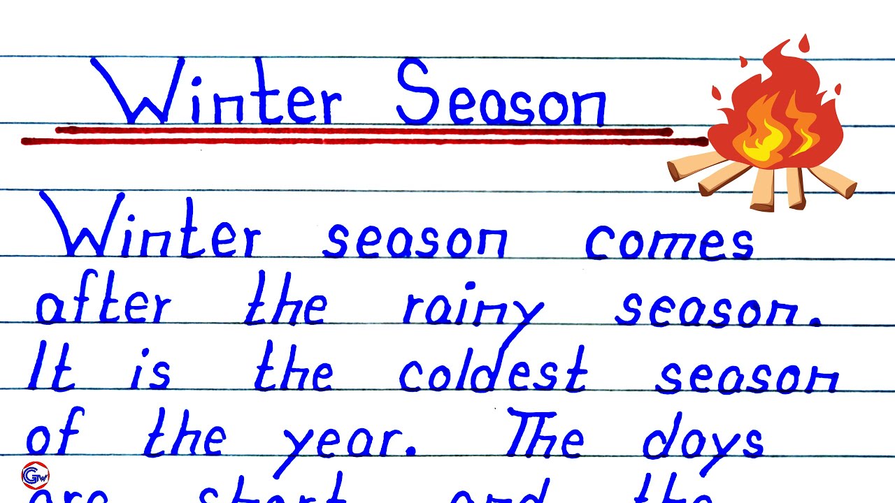 Winter Season Essay in English for Students | 10 Lines | 15 Lines | 20 ...