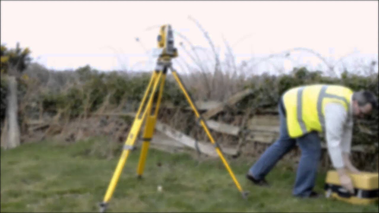 Theodolite setup - YouTube