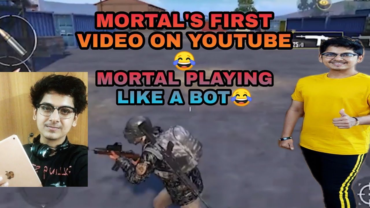 MORTAL FIRST VIDEO ON YOUTUBE | WHEN MORTAL WAS A NOOB | MORTAL 1ST ...