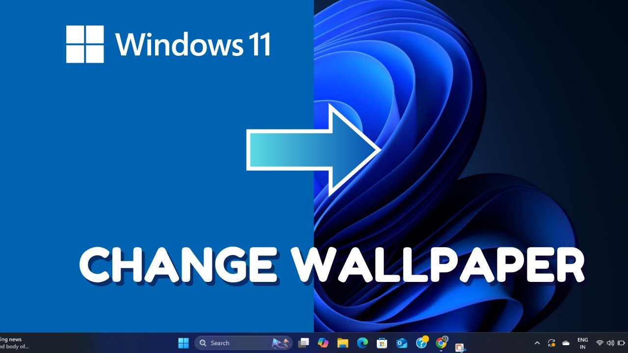 How to change Desktop wallpaper on Windows 11 | Change Desktop ...
