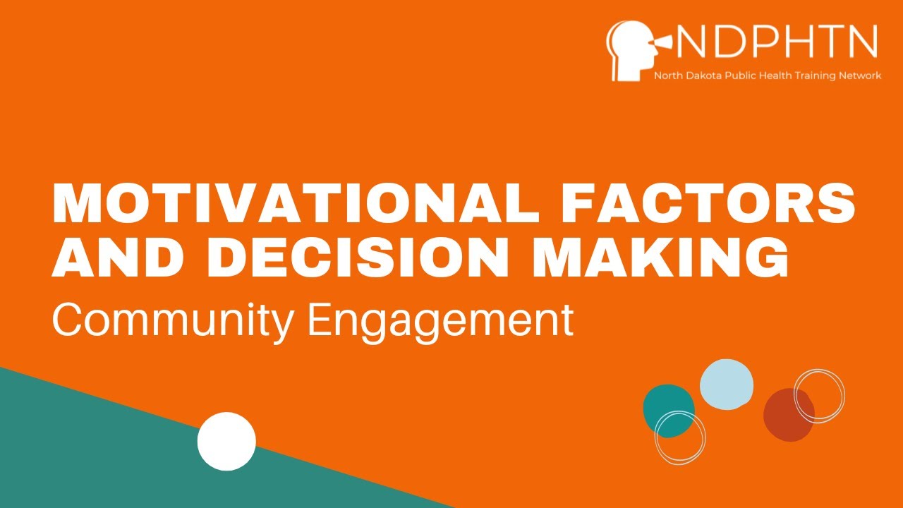 (CE006) Motivational Factors and Decision Making - YouTube