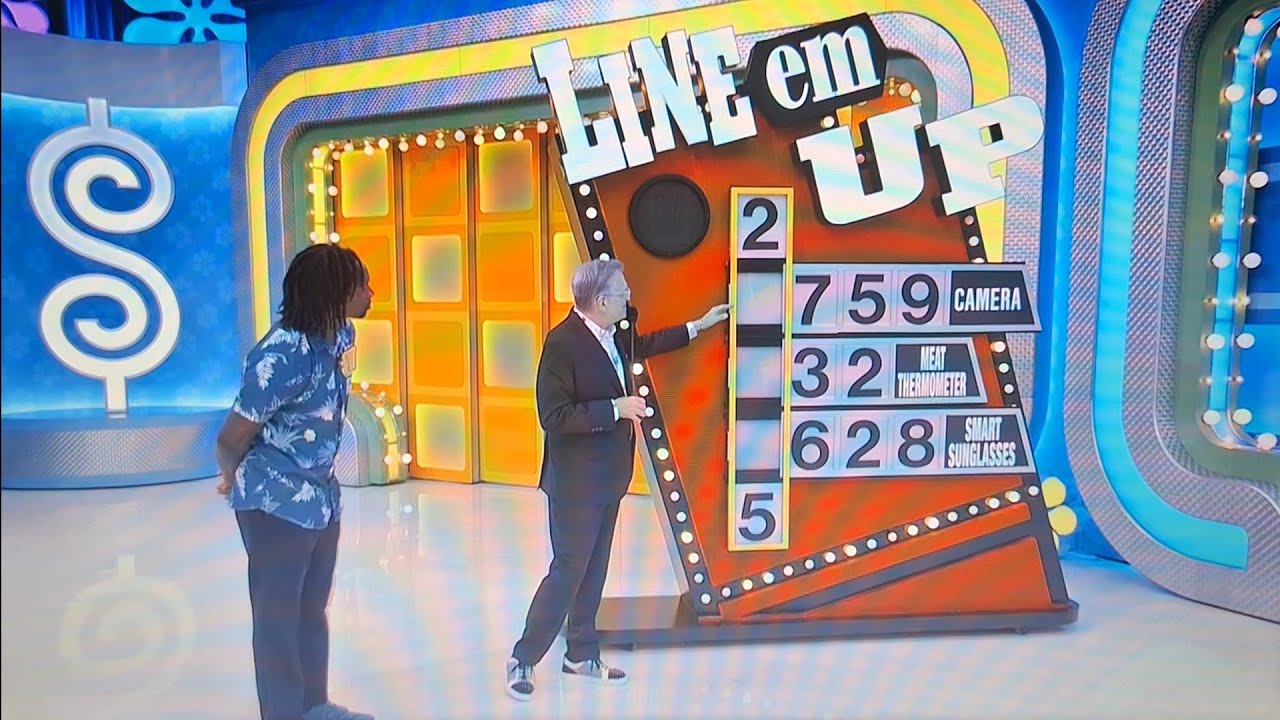 The Price Is Right - 🔴⚪️ Line Em Up - 12/10/2024 - YouTube