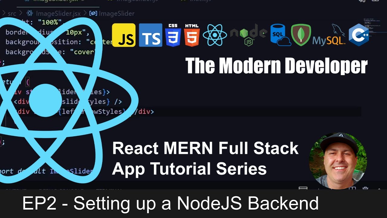 The Modern Developer - 005 - React MERN Full Stack App - EP2 Backend ...