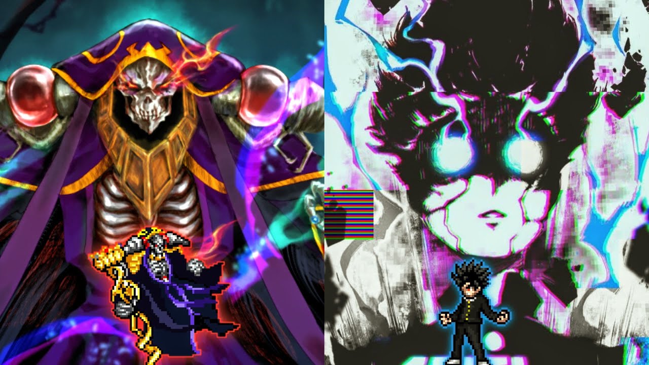 Ainz Ooal Gown OP(New) VS Mob Transform OP in Jump Force Mugen - YouTube