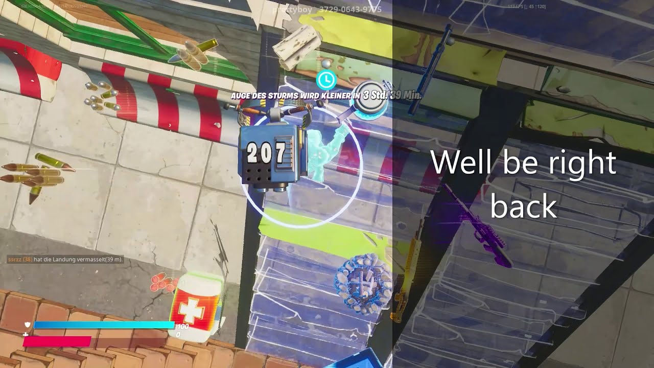 WELL BE RIGHT BACK__FORTNITE - YouTube