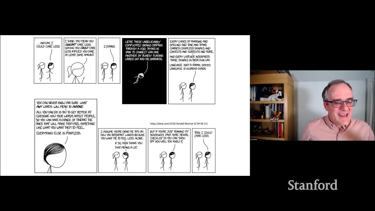 Stanford CS224N: NLP with Deep Learning | Winter 2021 | Lecture 1 - Intro & Word Vectors - YouTube