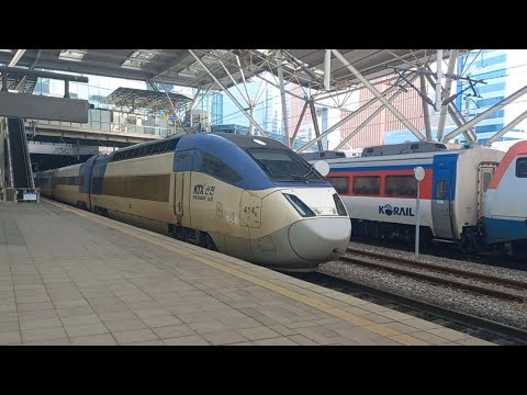 행신발 여수엑스포행 KTX산천 507 서울역 출발 - YouTube