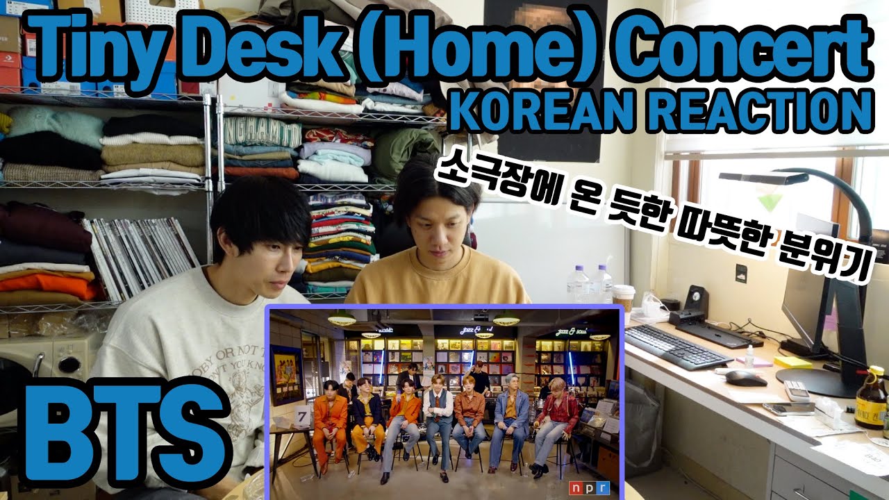 BTS: Tiny Desk (Home) Concert REACTION [ENG/JAP/KOR] - YouTube