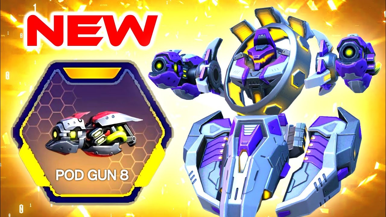 NEW SEEKER MECH and NEW POD GUN WEAPON | Mech Arena - YouTube