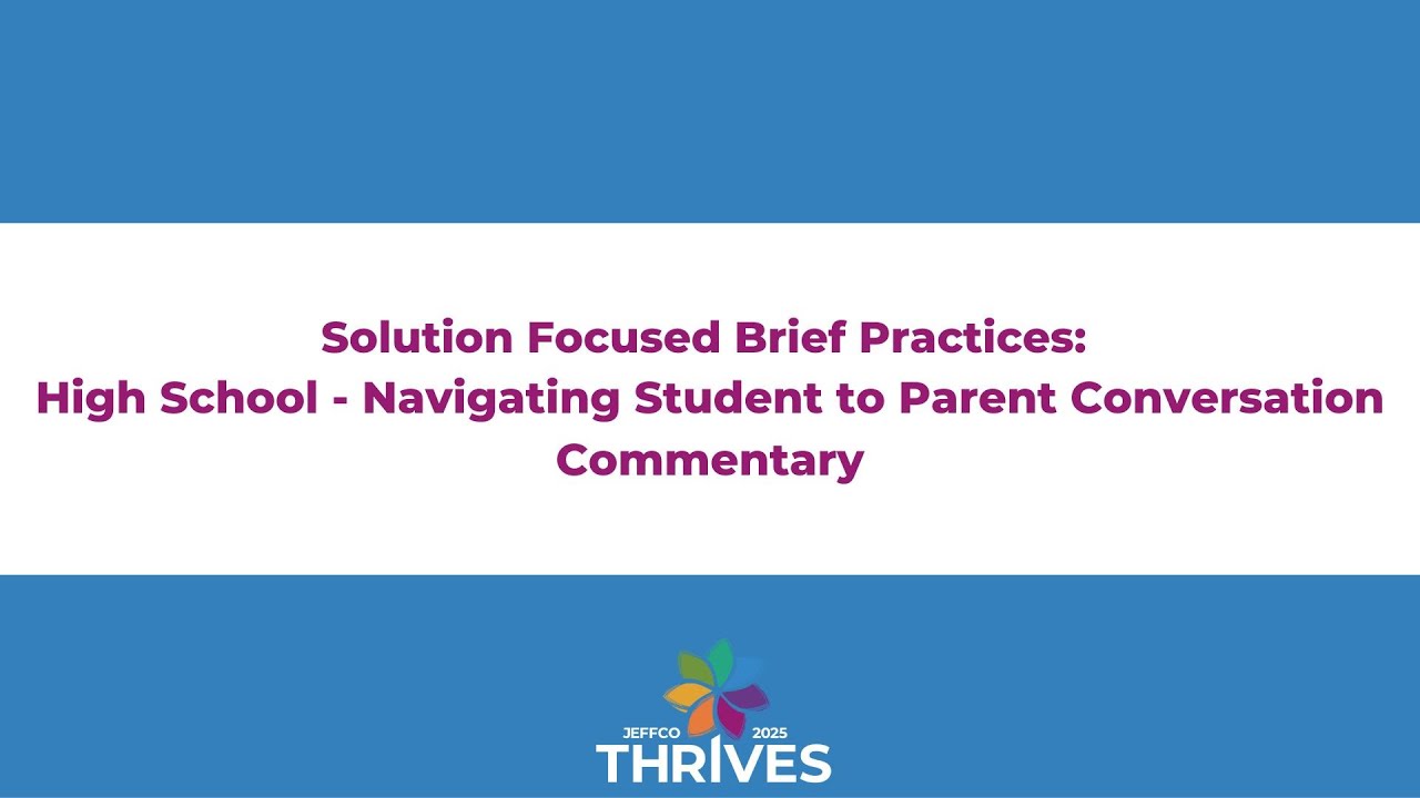 SFBP Vignette- HS- Navigating Student to Parent Conversation Commentary ...