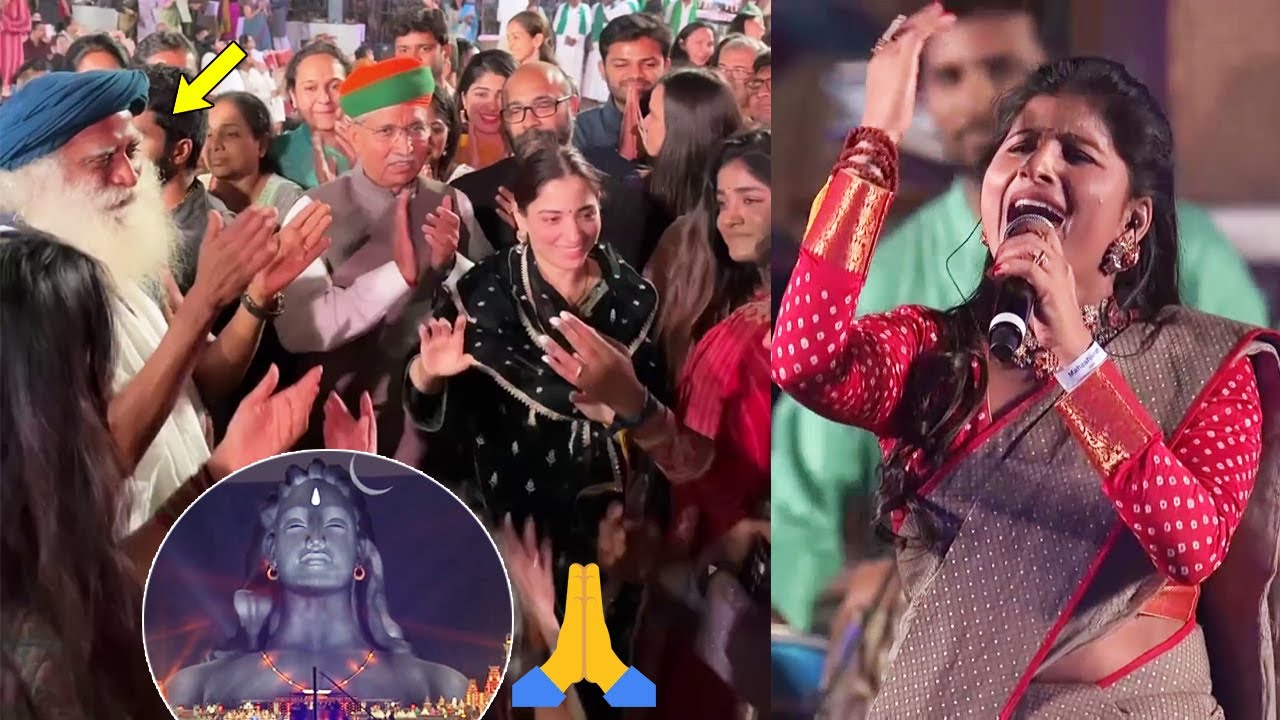 Sadhguru Dance With Tamanna Bhatia To Mangli Song at Isha Foundation ...