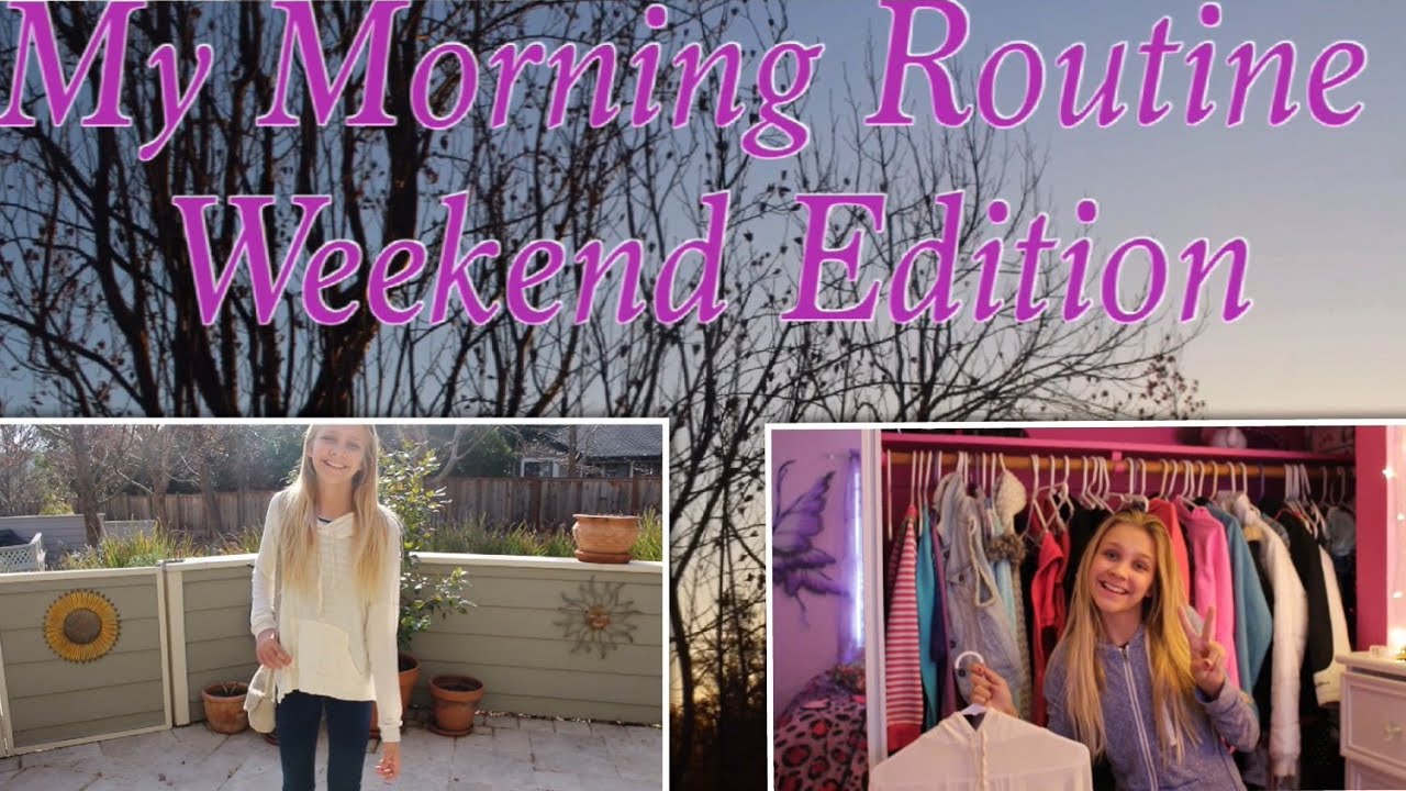 My Morning Routine: Weekend Edition - YouTube