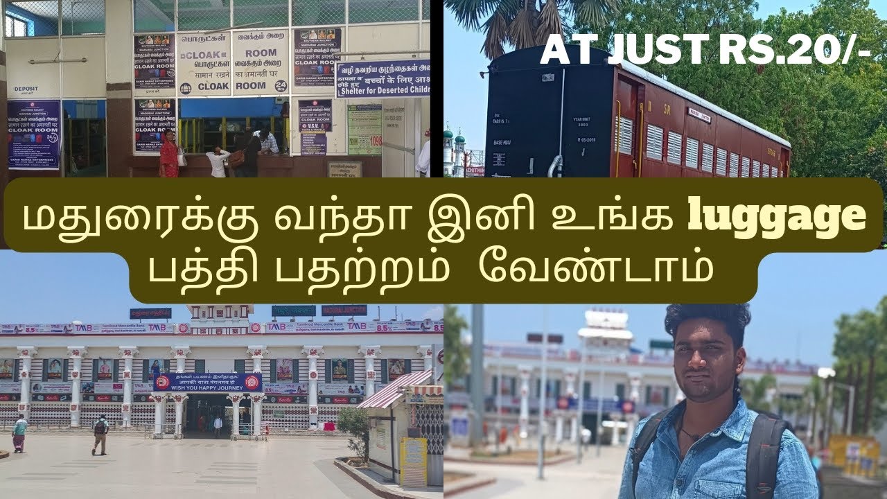 Madurai Junction Cloak Room la ivlo Cheap ah 🤔🤔🤔|Madurai Series Ep-3 ...