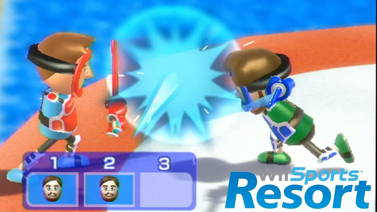 Becoming pro in every Wii Sports Resort sport: Swordplay Duel - YouTube