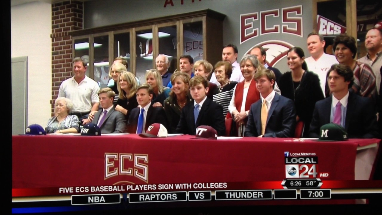 Baseball Signing Day - YouTube