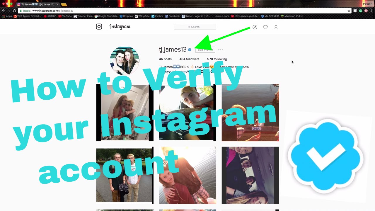 VERIFY YOUR INSTAGRAM | How to get verified on Instagram working 2016 ...