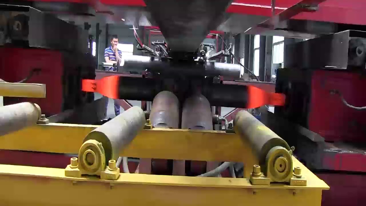 Axle Pipe Squeezing Process - YouTube