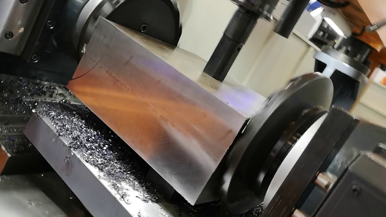 GOODA CNC Heavy duty double side milling machine - YouTube