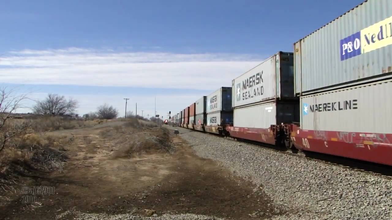 BNSF Mainline action Miami,Texas. part 1 - YouTube