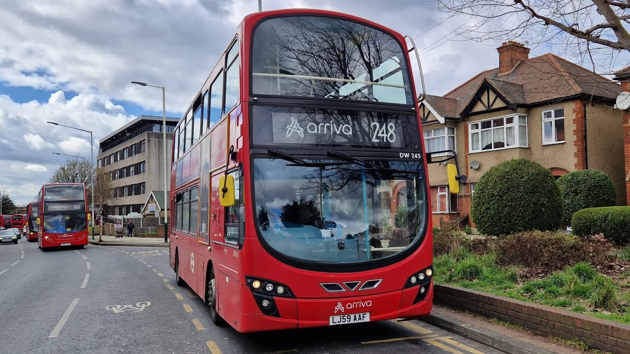 FRV | LONDON BUS 248 CRANHAM - ROMFORD MARKET (LJ59AAF) DW 245 - YouTube