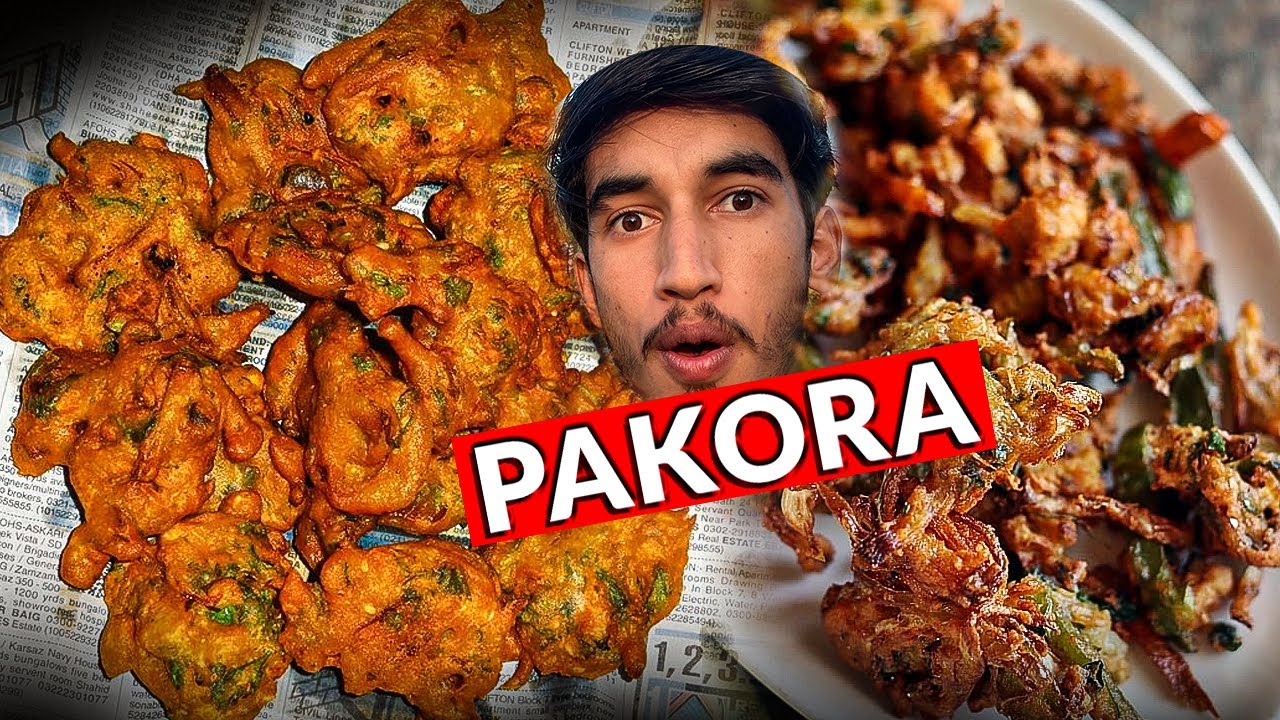 Making Pakora First time at Home For Iftar - YouTube