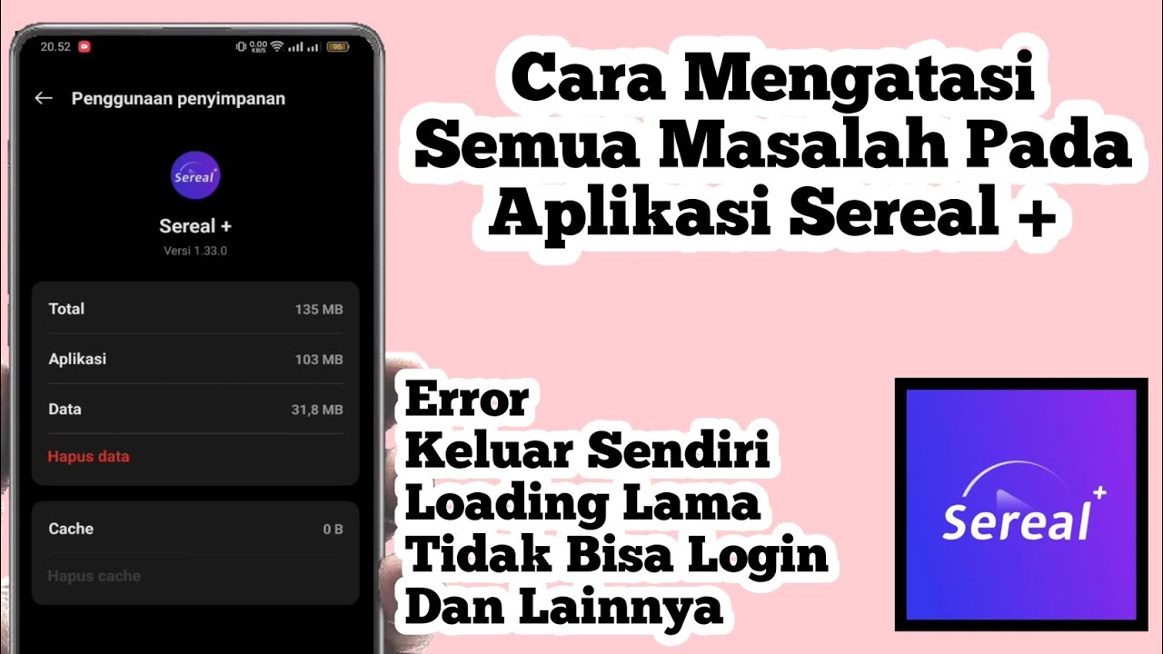 Cara Mengatasi Semua Masalah Pada Aplikasi Sereal + | How To Fix ...