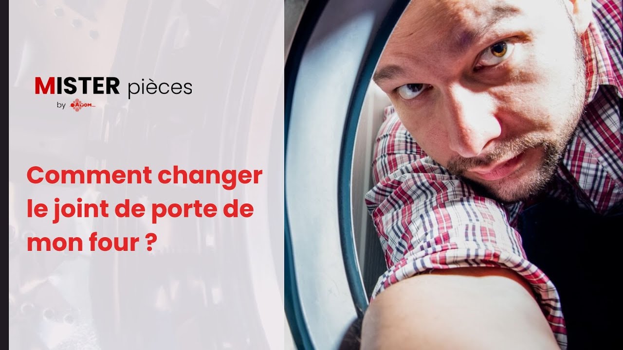 Comment changer le joint de porte de mon four ? - YouTube