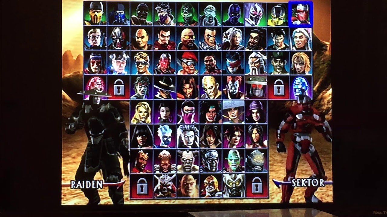 Mortal Kombat Armageddon Select Screen - YouTube