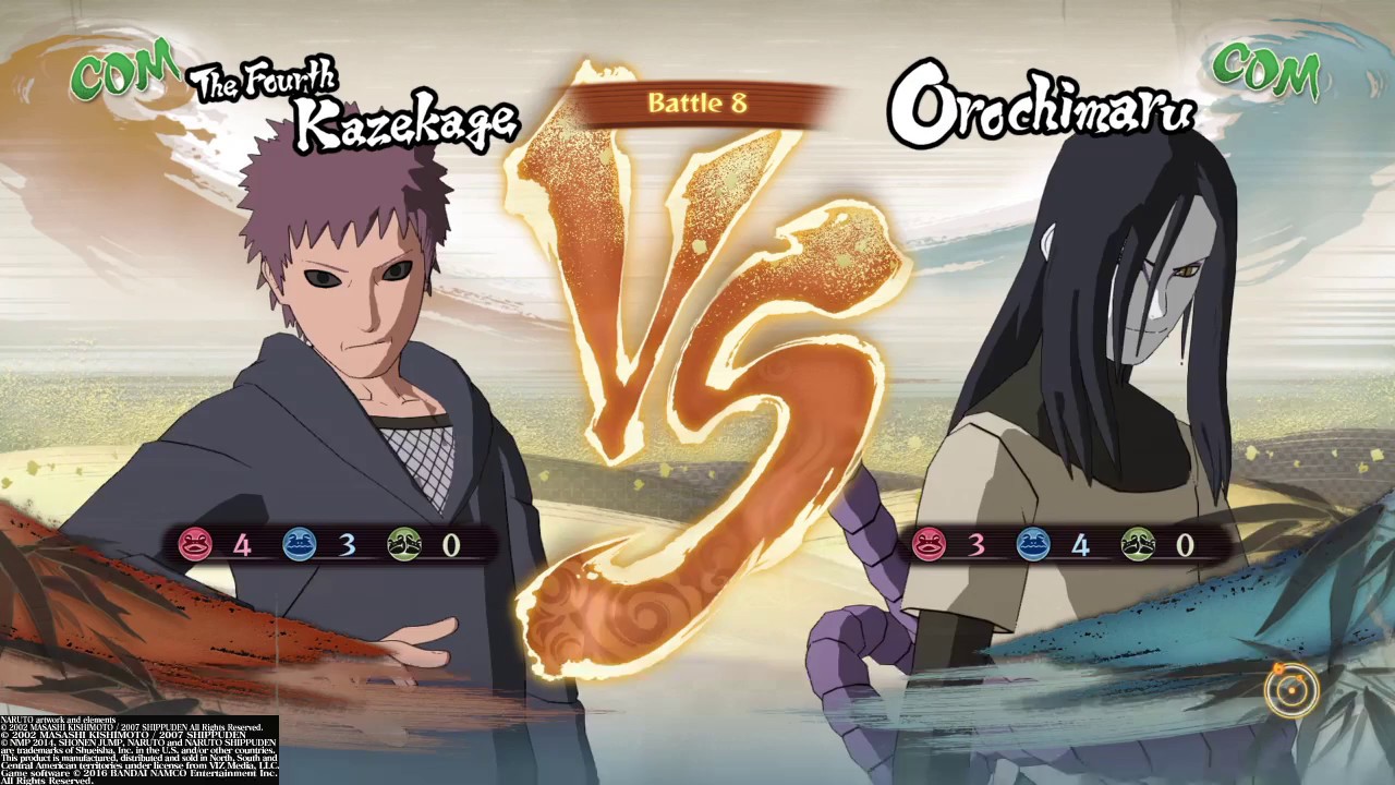 Naruto Shippuden Ultimate Ninja Storm 4 CPU: Reanimated Rasa vs ...