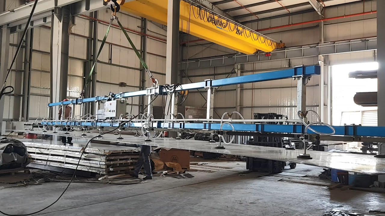 Sheet Metal Vacuum Lifting Device - YouTube