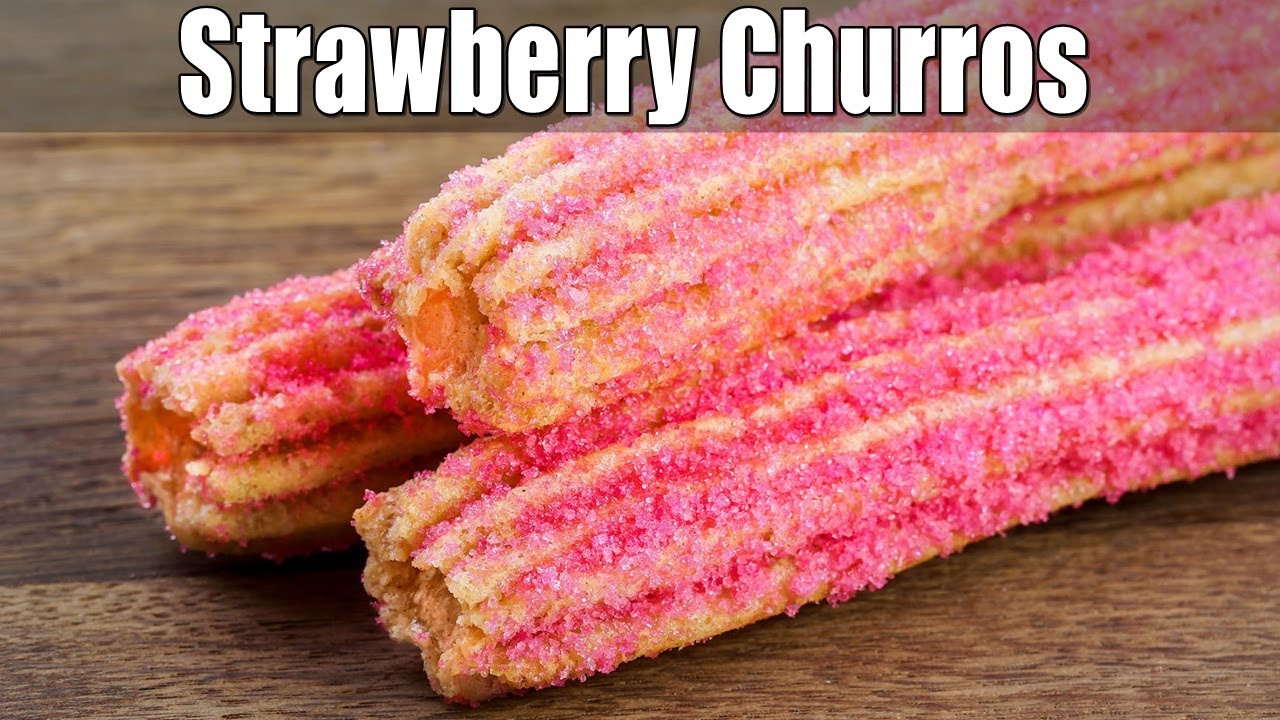 How to Make Perfect Churros | Churros Recipe | Strawberry Churros - YouTube